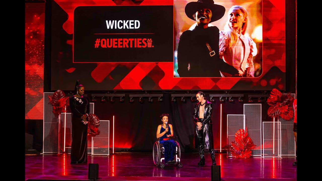 Marissa Bode & Ryan Tymensky accept for Wicked, winner BEST DRAMA ...