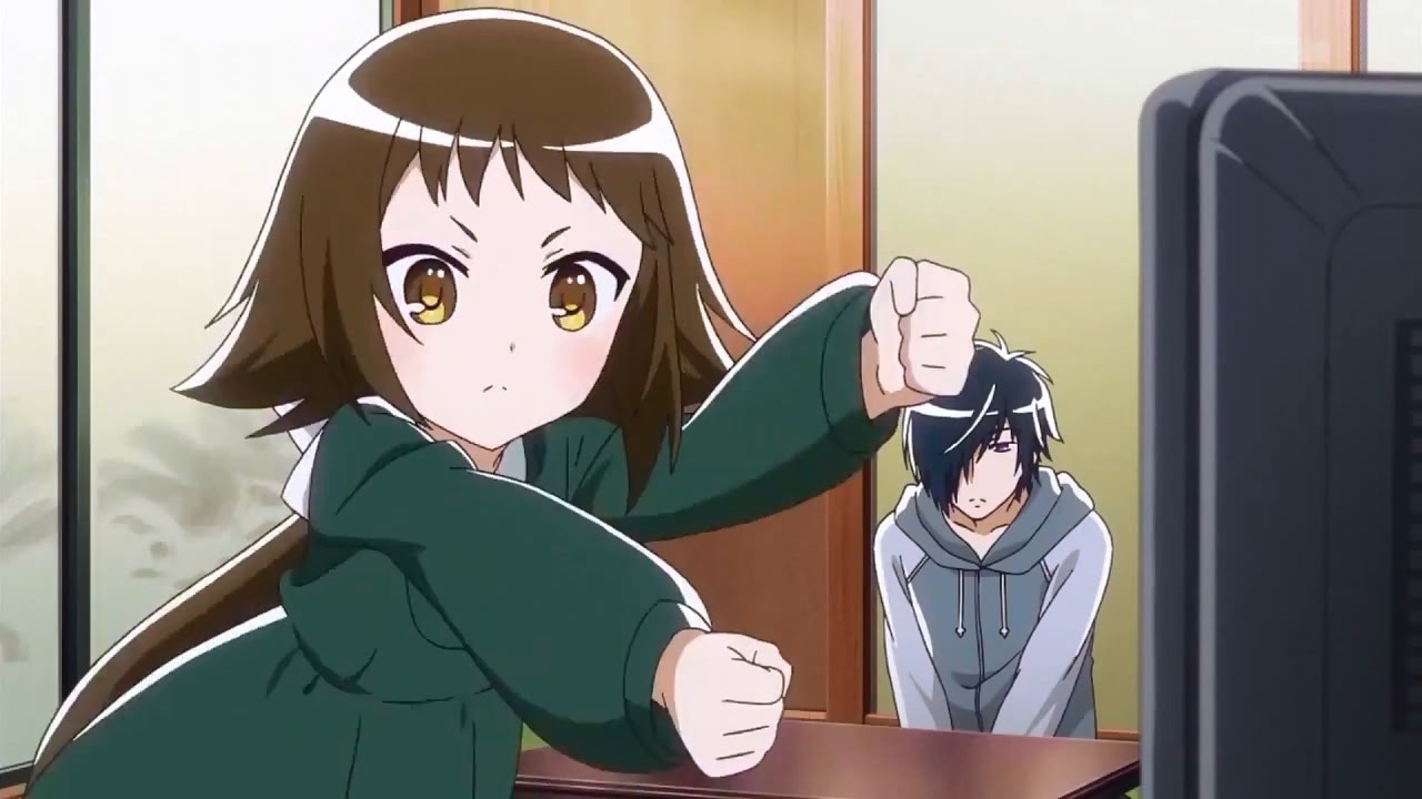 Mikakunin de Shinkoukei - Mashiro's Adorable Dance [5 minutes] - YouTube