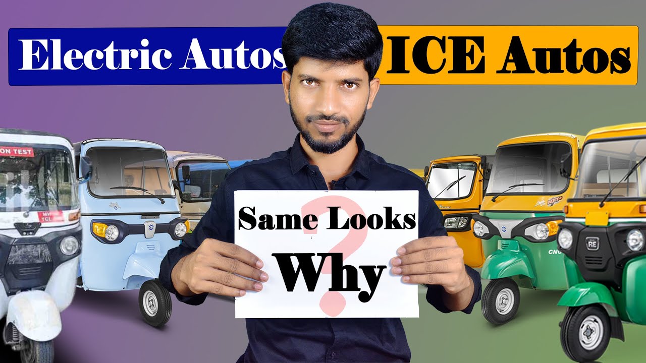 The Shocking Truth Behind Electric Auto Rickshaws and ICE Autos🤯 Same ...