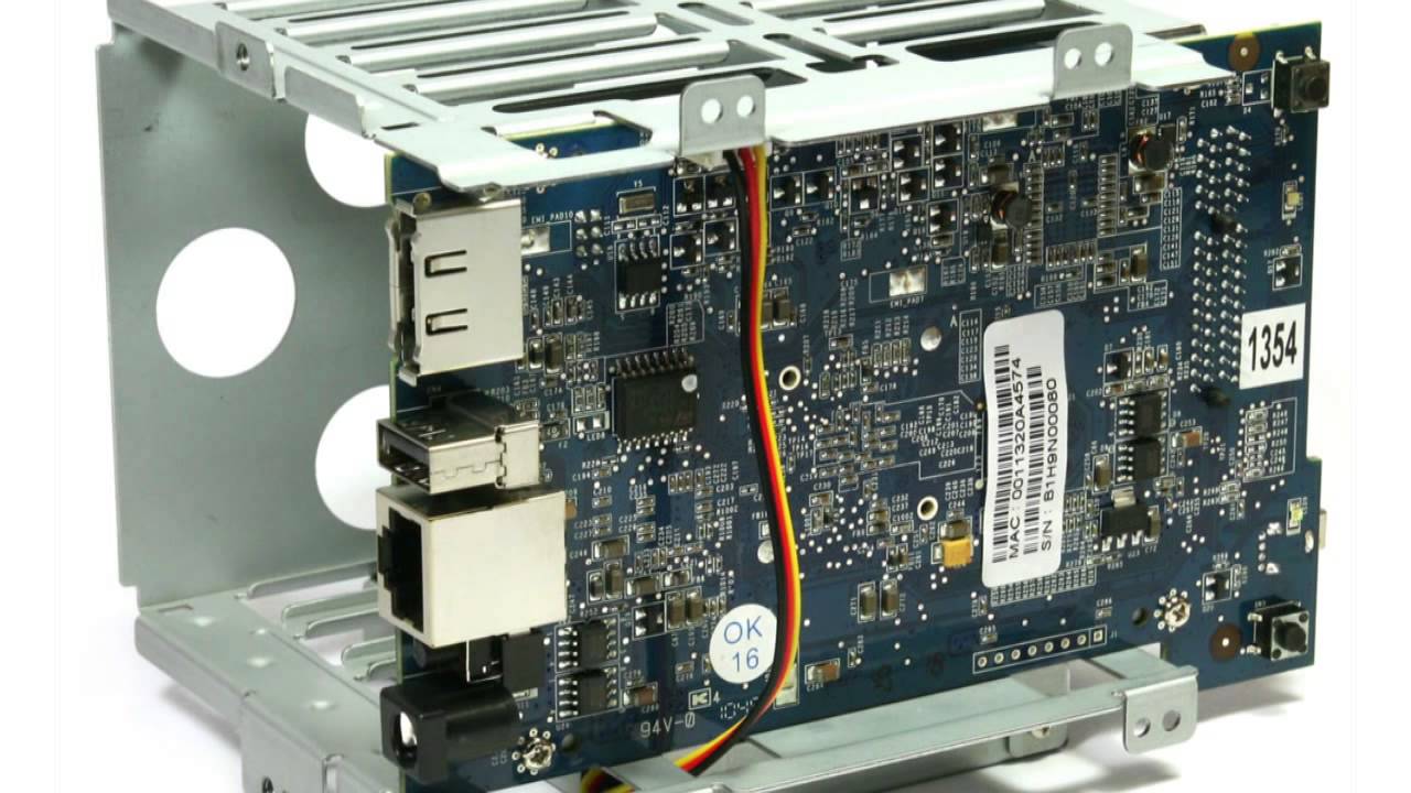 NAS Synology DS411slim - YouTube