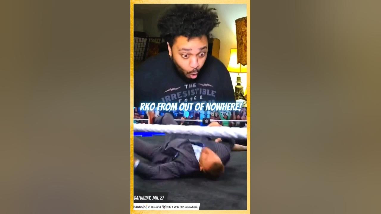 Rko To Nick Aldis Shorts Wwe Wwesmackdown Randyorton Wwereaction Fyp Viral Trending