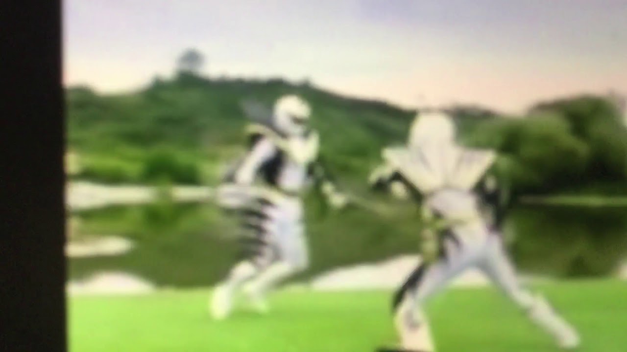 Trent Vs Evil White Ranger - YouTube