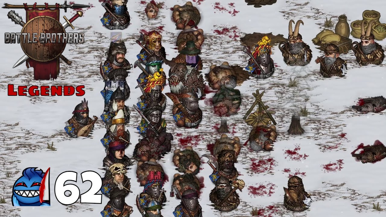 Battle Brothers Legends Mod - The Shieldless - Ep 62 The Northern March ...