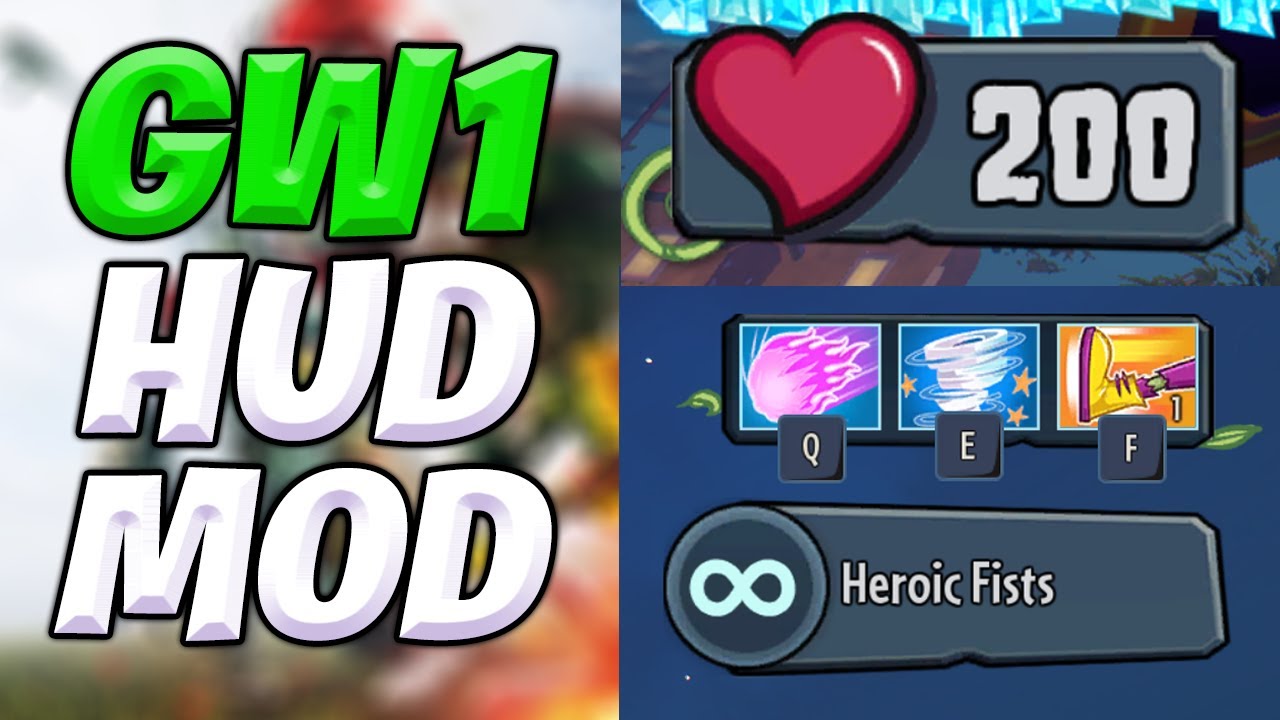 Pvz Gw1 Hud And Ui In Pvz Garden Warfare 2 Mod Youtube