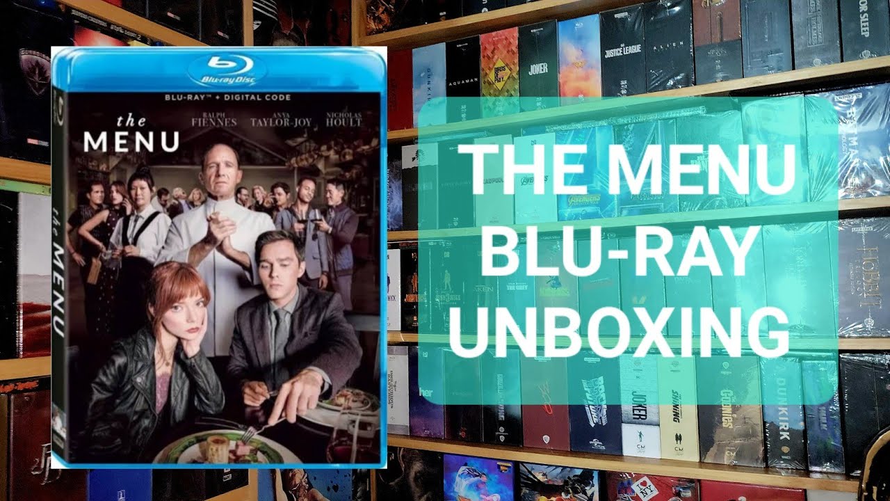 THE MENU BLU-RAY UNBOXING + MENU - YouTube