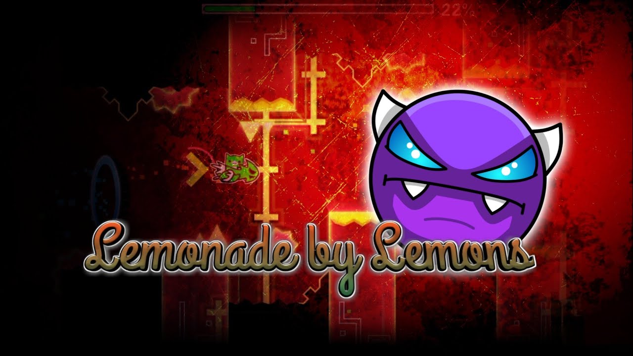 Lemonade by Lemons (Easy demon) 3 coins | Geometry dash 2.11 Mixonic ...