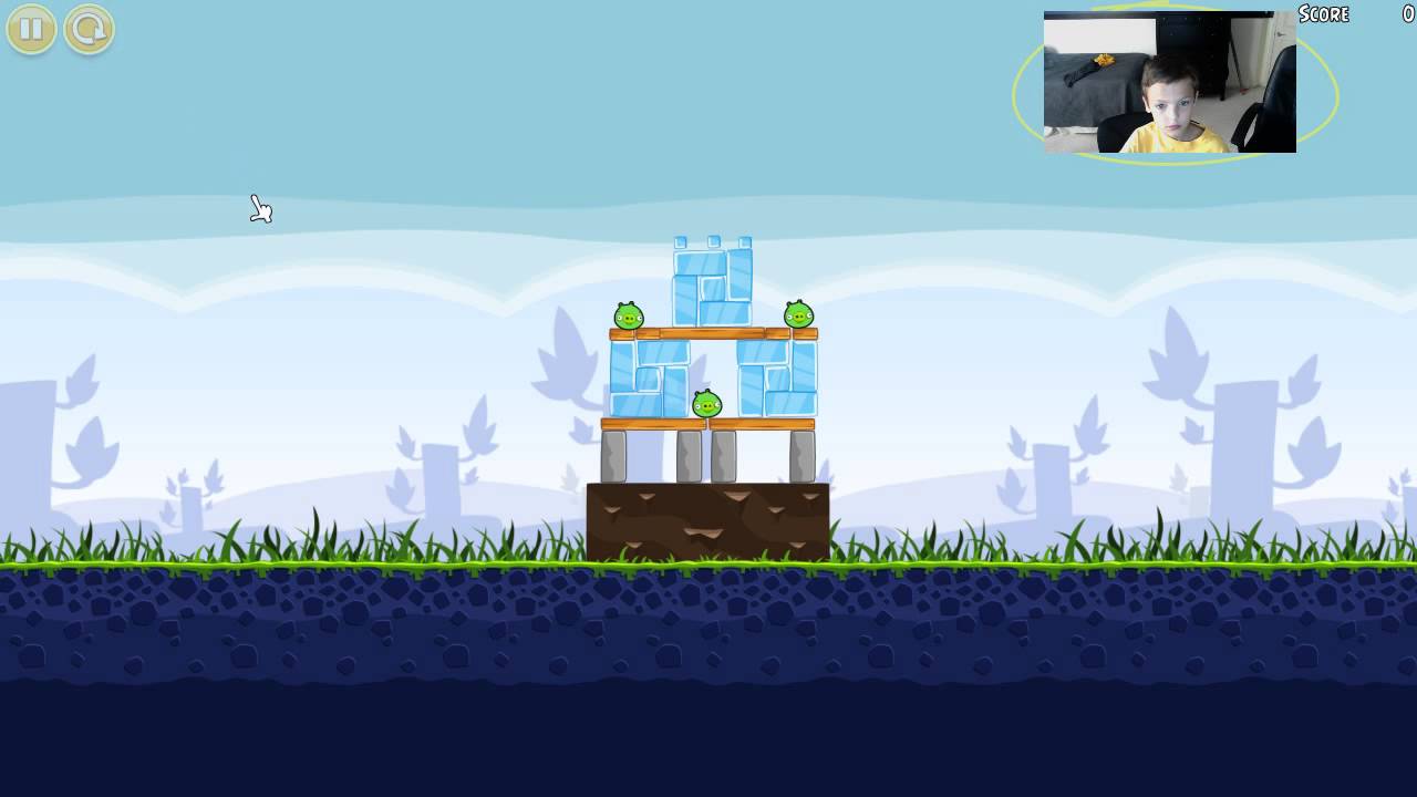 Angry Birds Computer Game - Review / Demo = Exciting GamePlay - YouTube