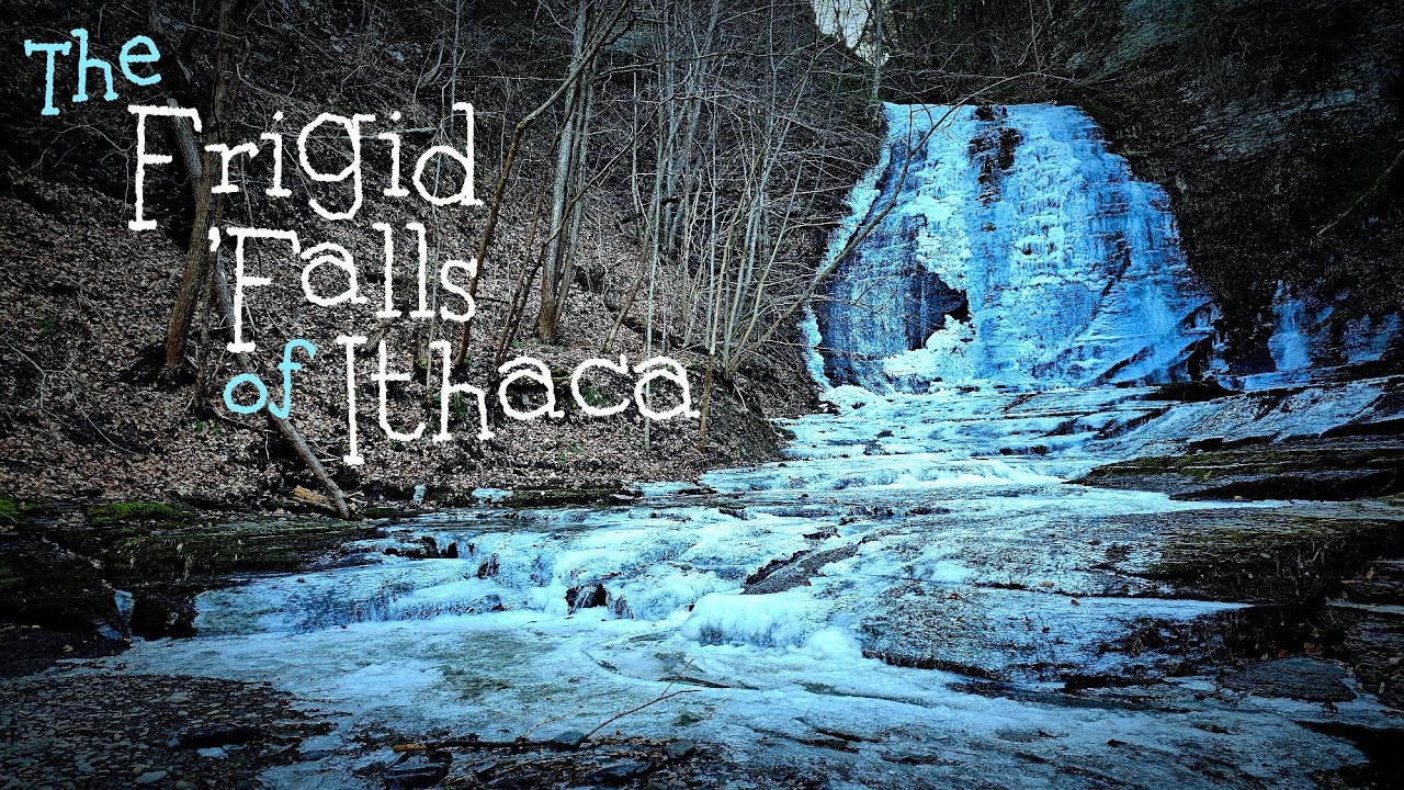 Why Ithaca's Frozen Waterfalls Are So Magical - YouTube