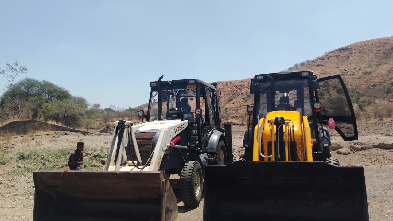 NEW TEREX JCB MACHINE WASHING WORK|| नया terex jcb machine744s धोने का ...