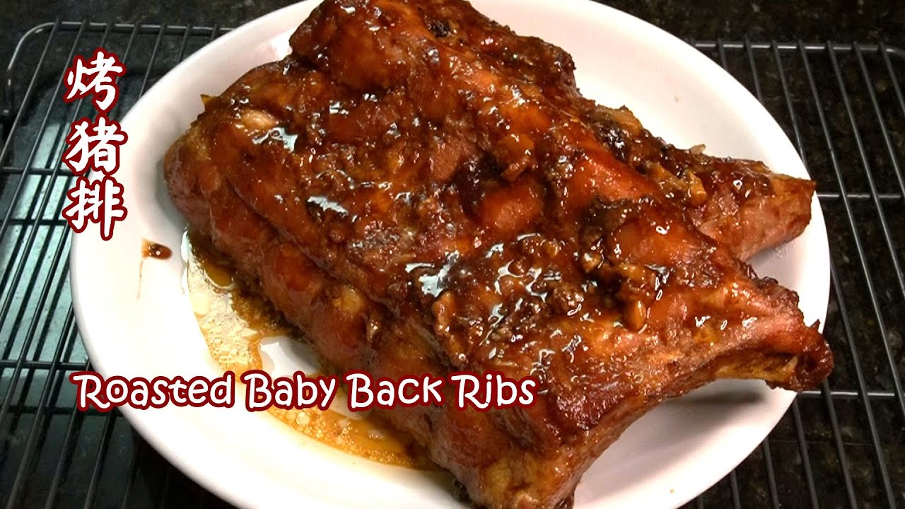 Soft and tasty, tender and delicious baby back ribs 软烂入味鲜嫩好吃的烤猪排！ - YouTube