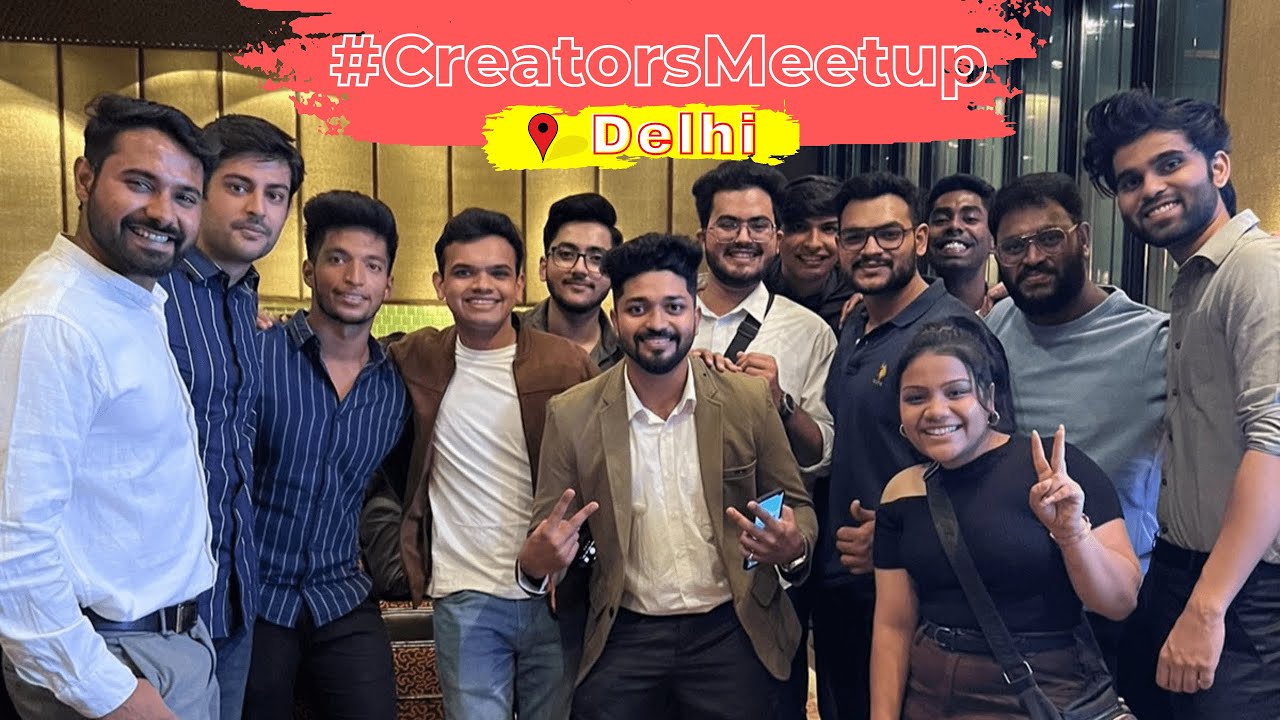 Biggest YouTube Creators EVENT || Creator Summit Event Delhi || Guess ...