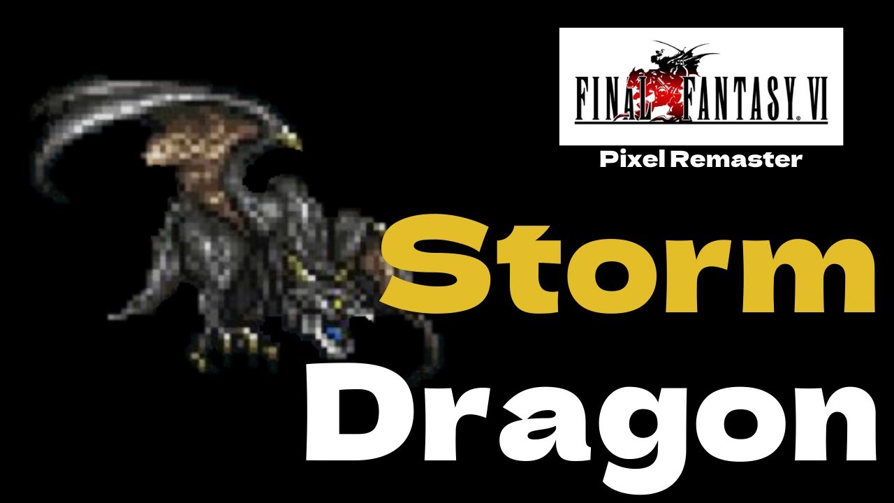 FF6 Storm Dragon - Final Fantasy VI Pixel Remaster [Boss Battle] - YouTube