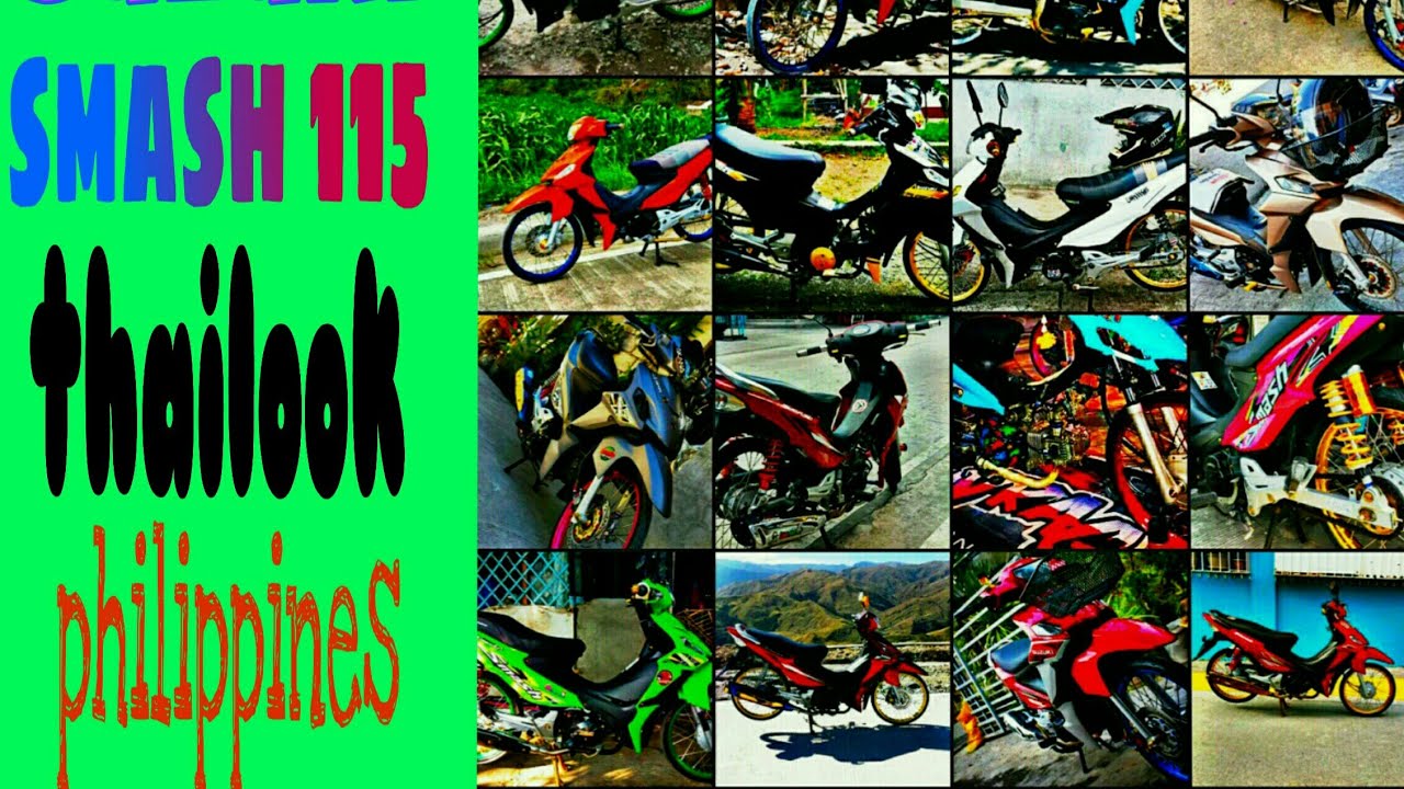 Suzuki smash 115 thailook - YouTube
