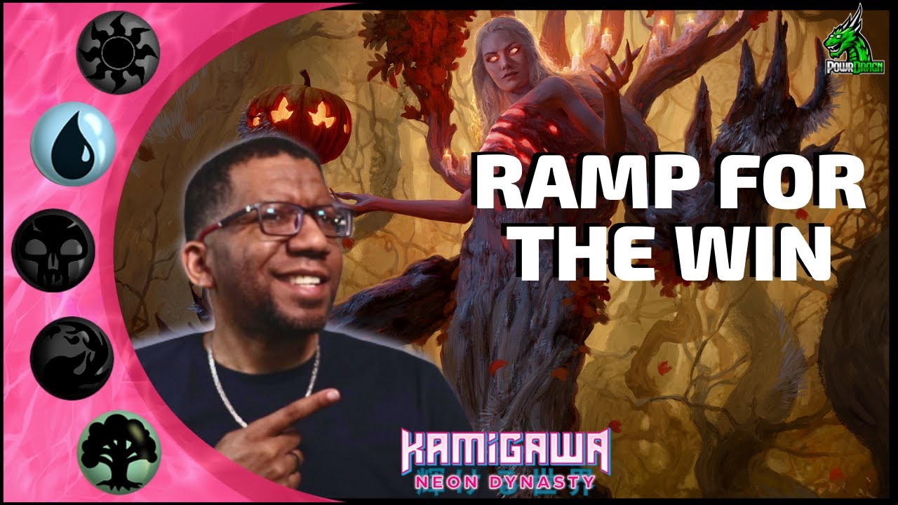 🟢🔵SIMIC RAMP | Mythic Standard MTG Arena BO1 Ranked Kamigawa NEO - YouTube