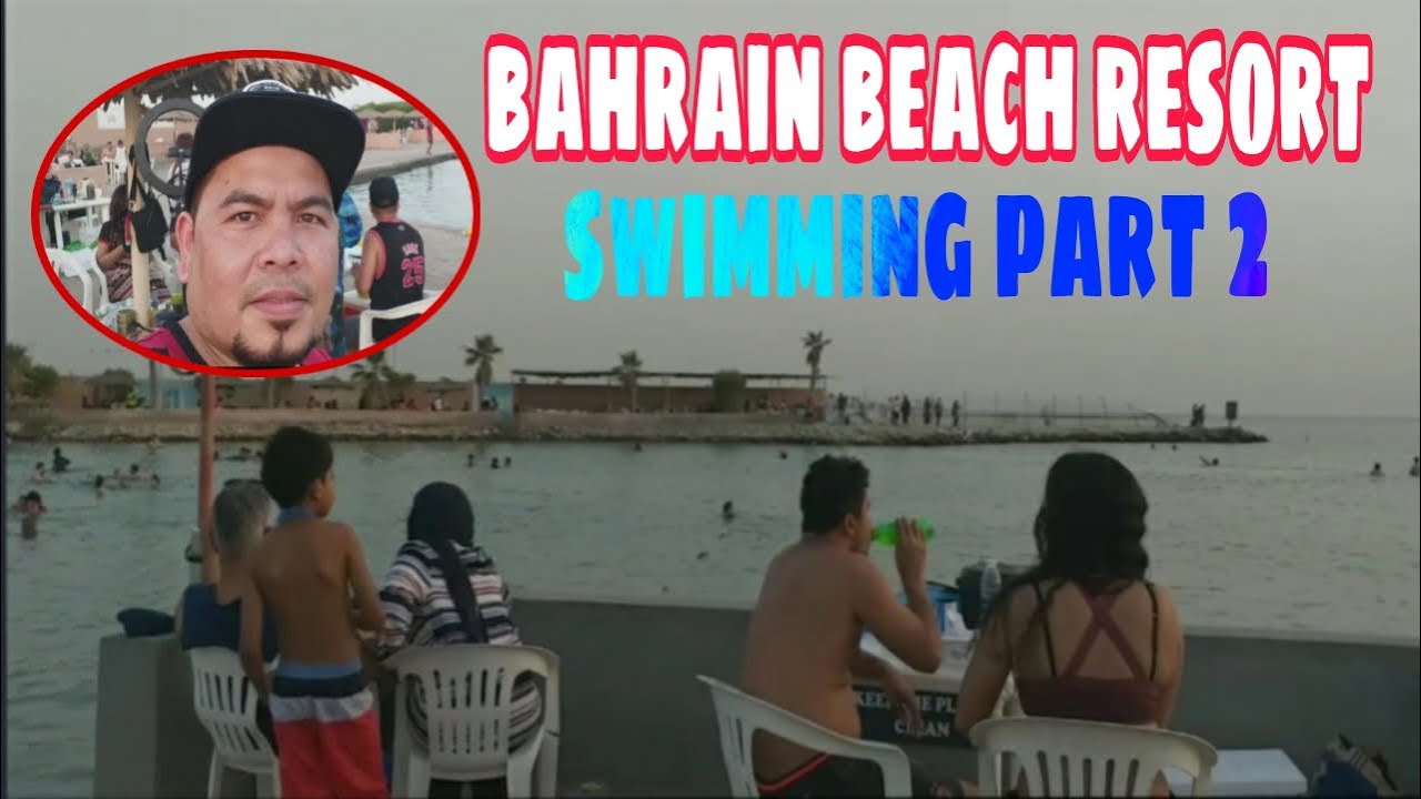 BAHRAIN BAY BEACH RESORT SWIMMING PART 2 - YouTube