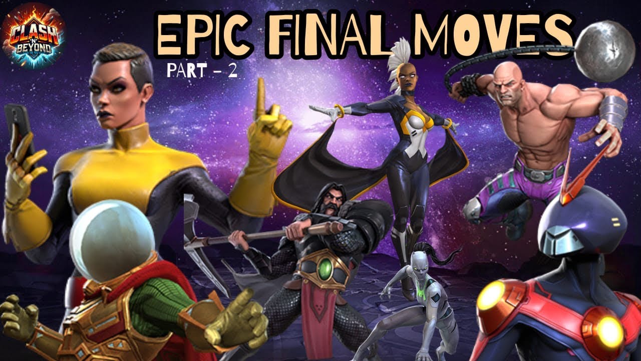MCOC's Best Special Attacks & Epic Final Moves | Part 2 | Clash N ...