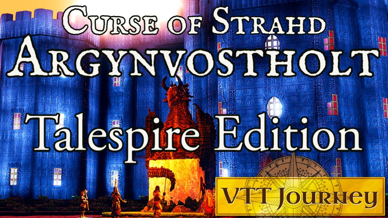 Curse of Strahd - Argynvostholt - Talespire Edition - Trailer - YouTube
