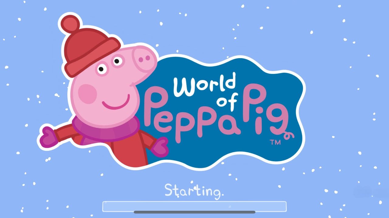 Peppa Pig Playing World of Peppa Pig Spring Update - YouTube