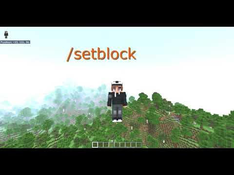 Erklärung und Demonstration zum /setblock command. (MCBE/Deutsch ...