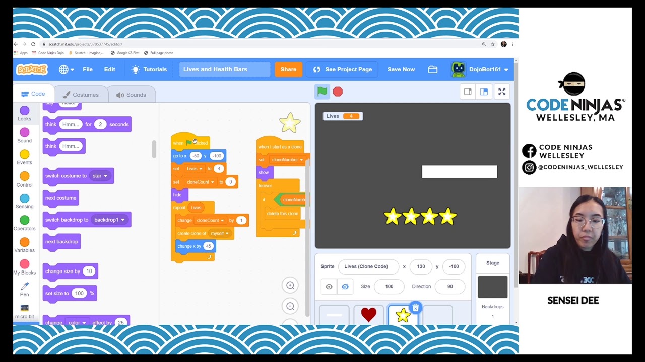 Health & Lives Systems in Scratch - YouTube