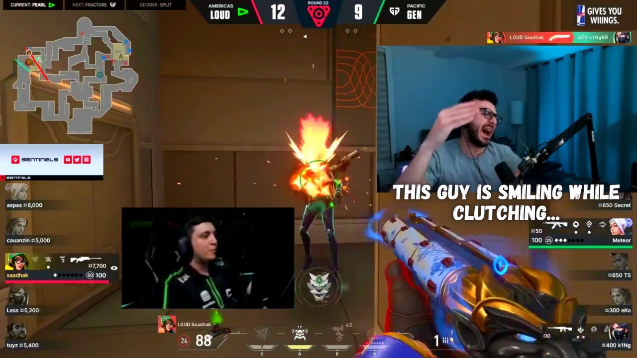 Sen Tarik Reacts To Loud Sadhak Clutching Last Round While Smiling ...