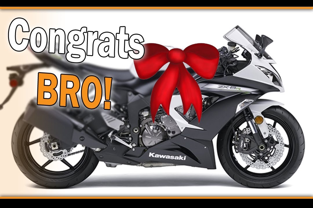 New Bike? Congrats BRO! - YouTube
