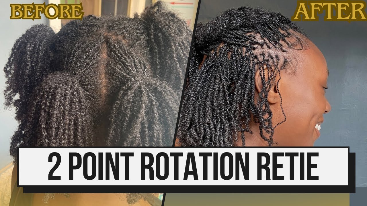 MICROLOCS RETIE | TWO POINT ROTATION INTERLOCKING TUTORIAL - YouTube