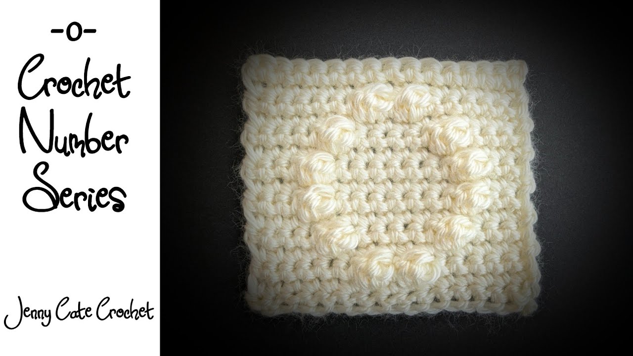 -0- Crochet Number Series - Rows 6-10 - YouTube