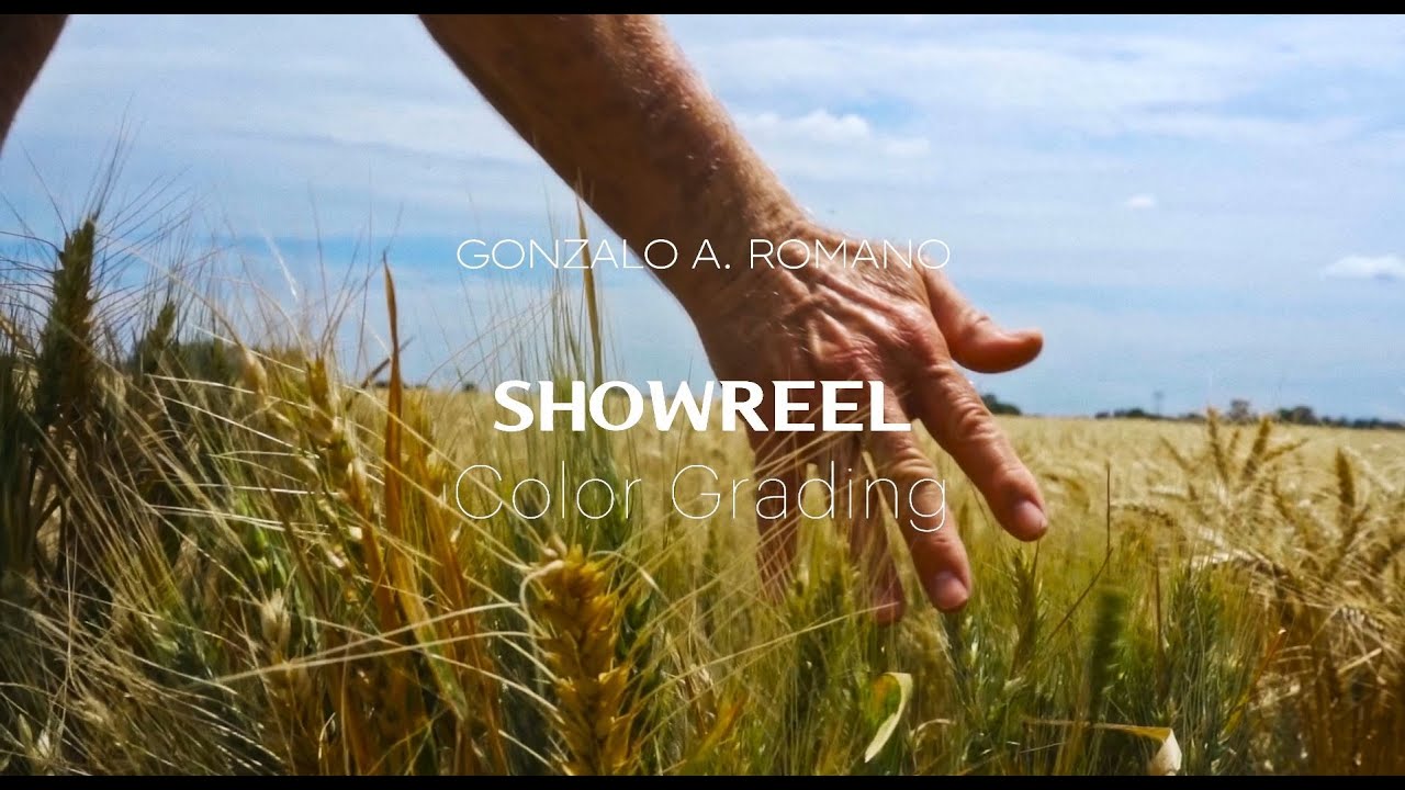 Gonzalo A. Romano // SHOWREEL 2022 // COLOR GRADING - YouTube