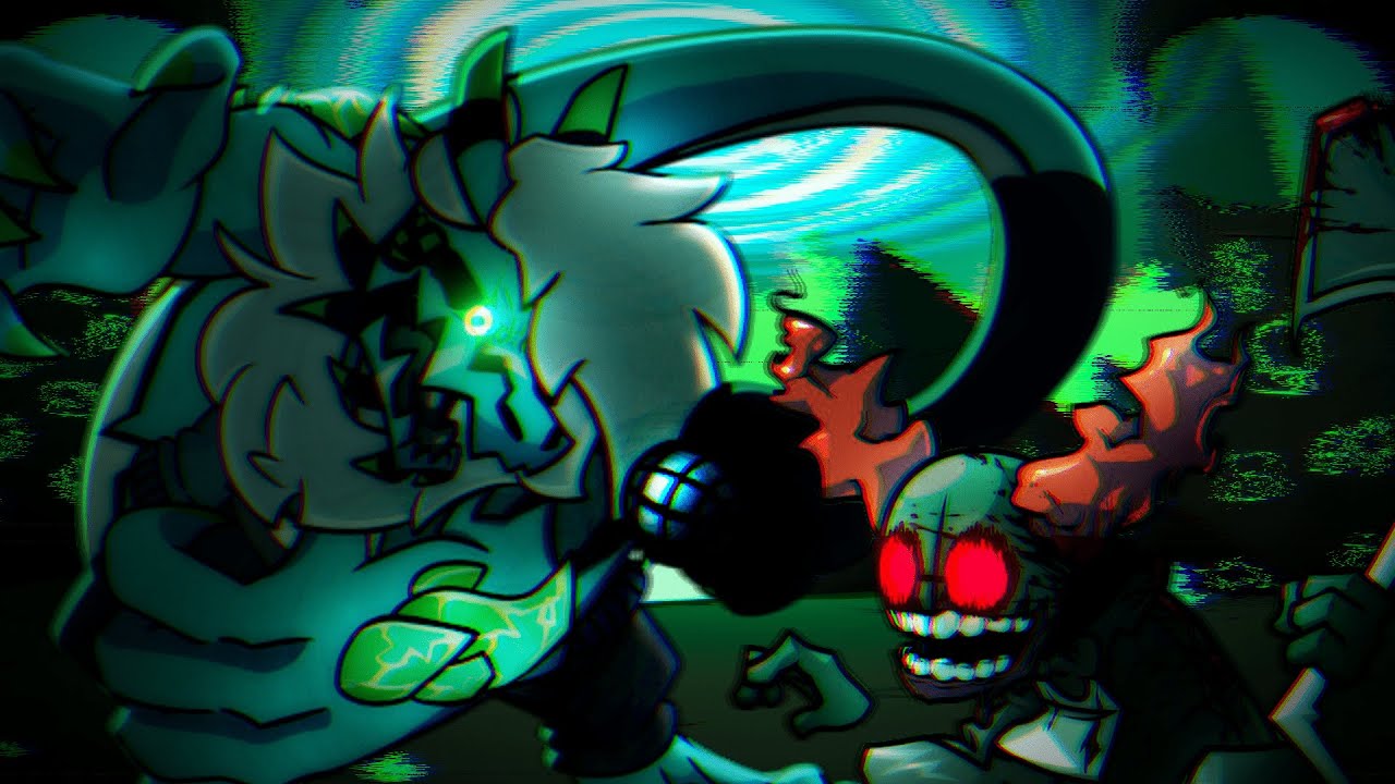 FNF Mashup: Madness X Ectospasm [Berserker Retro VS Tricky] - YouTube