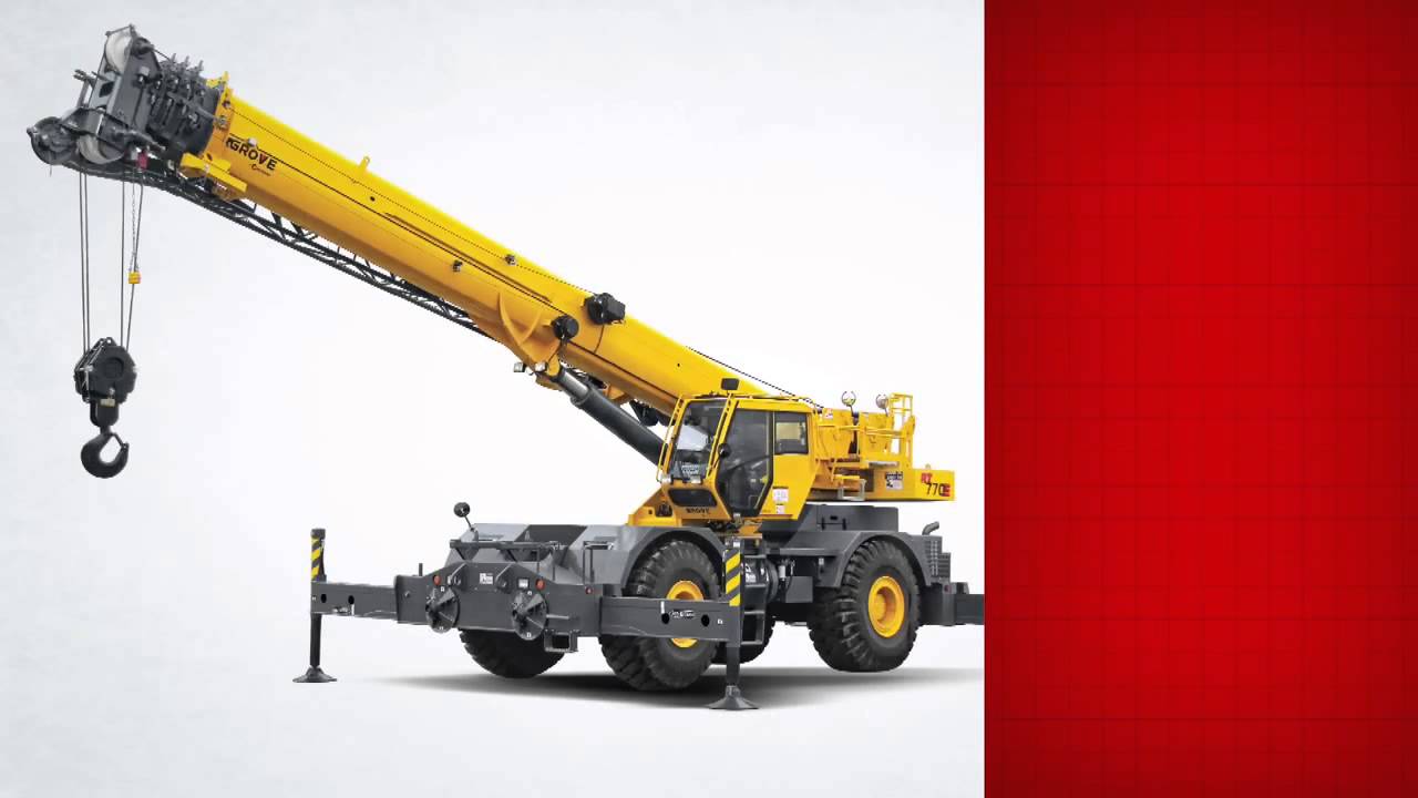 Grove RT rough-terrain cranes - Cold Weather Packages - YouTube