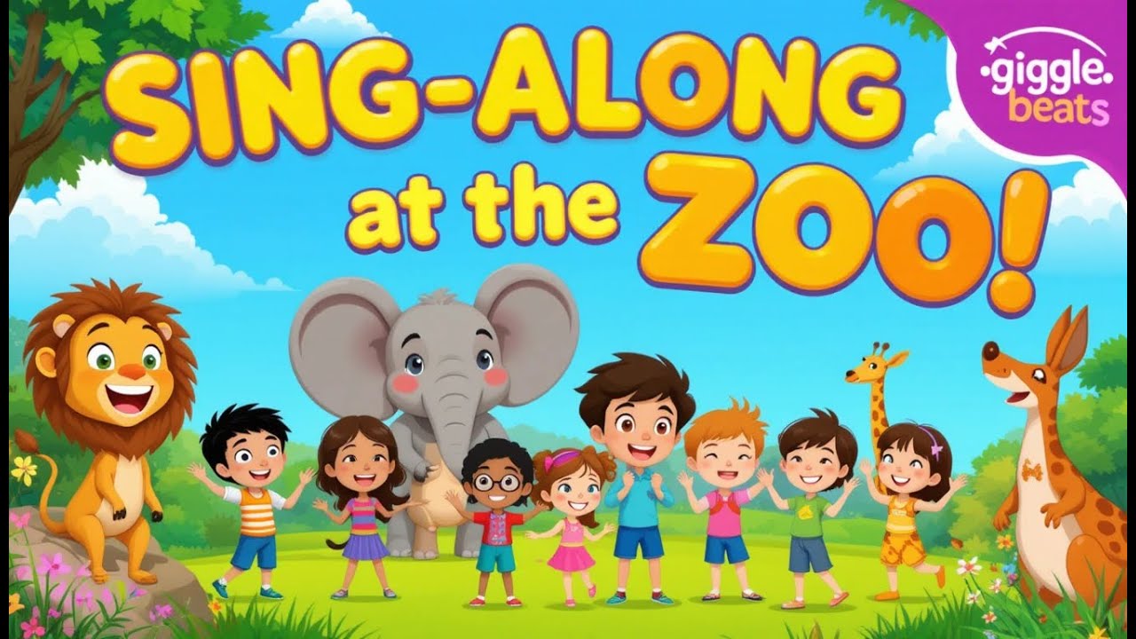 Sing-Along at the Zoo! | Fun Animal Song for Kids | Giggle Beats 🎵 ...