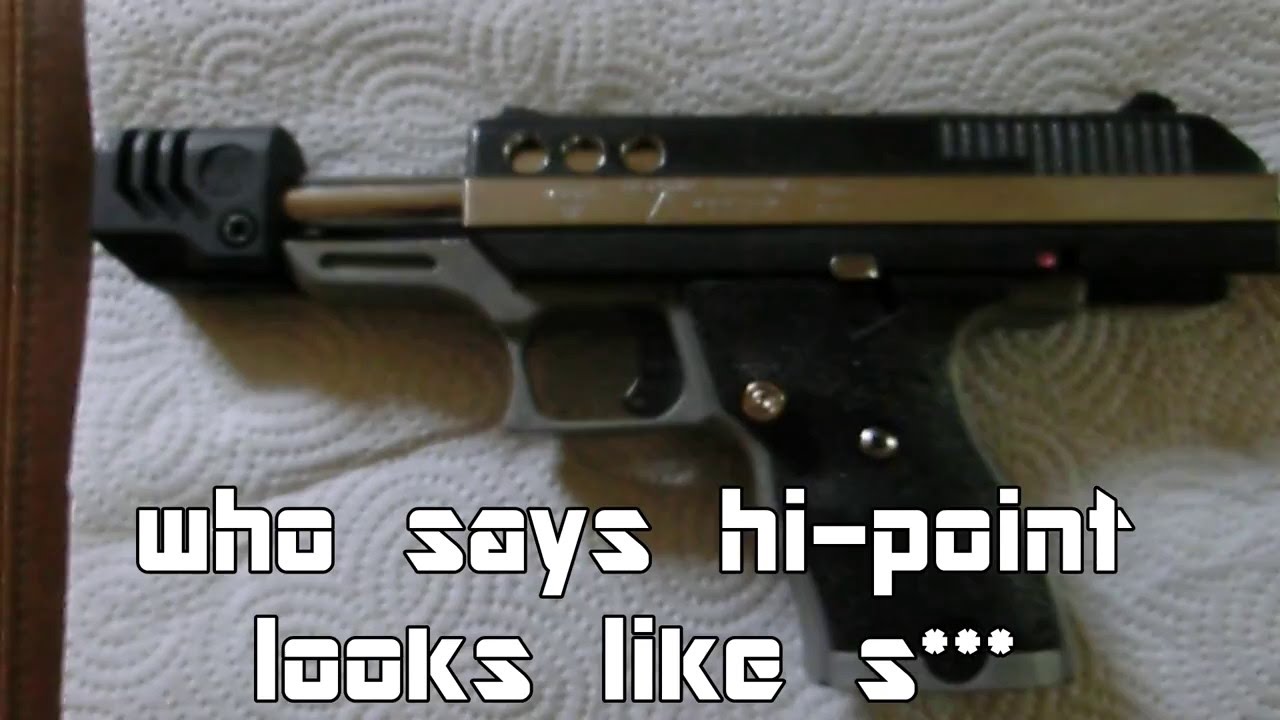 HI-POINT CHROME AND MODS - YouTube