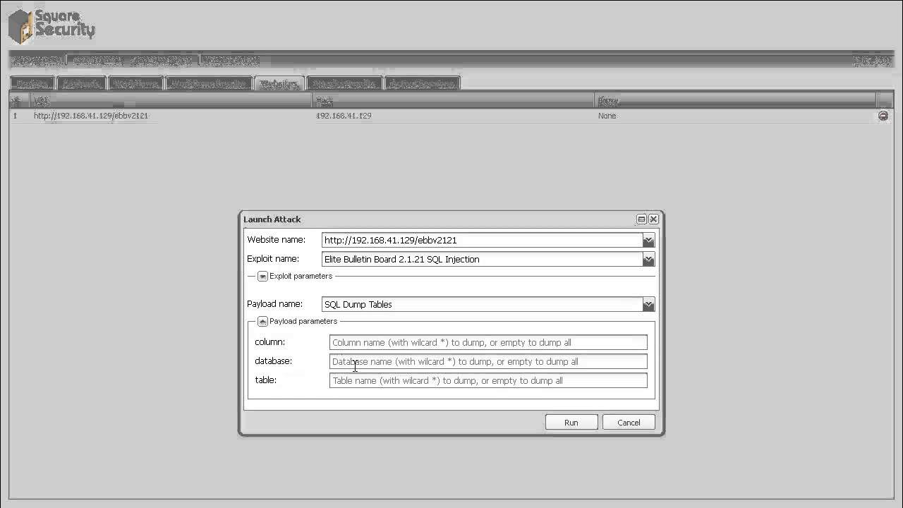 D2 Elliot - Dump database tables via SQL injection - YouTube