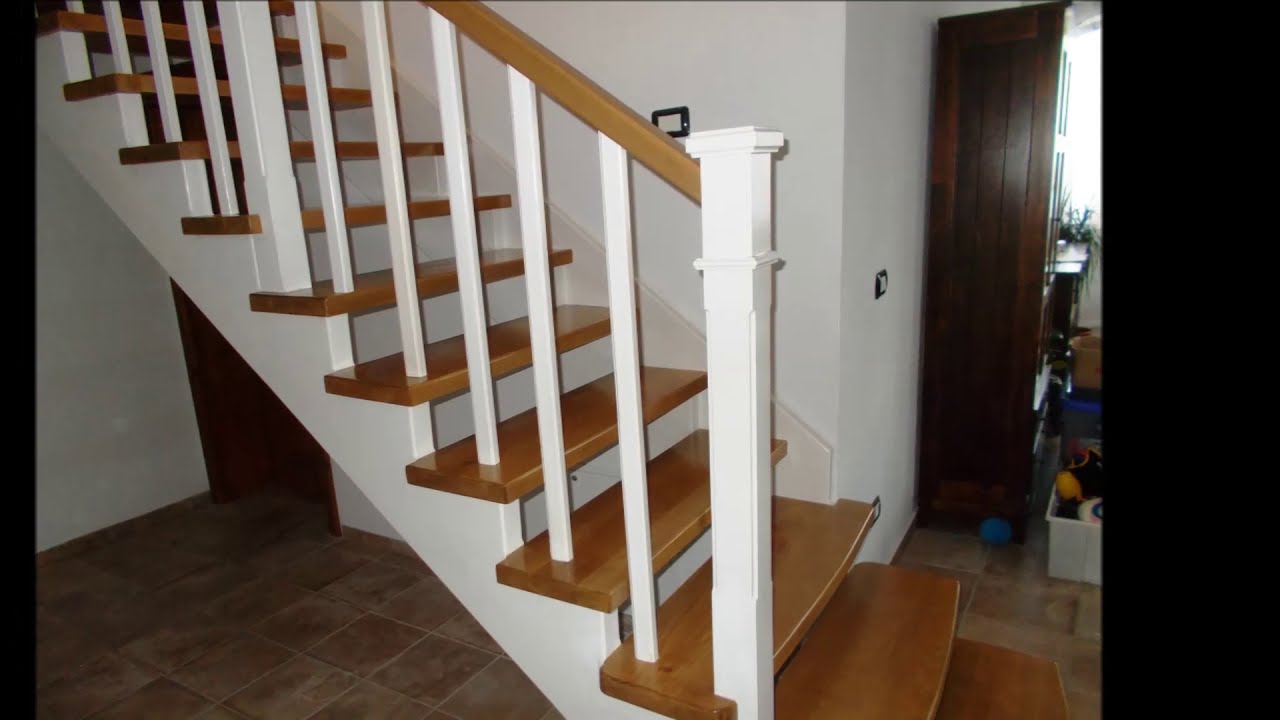 Balustrada scări interioare, modele. - YouTube