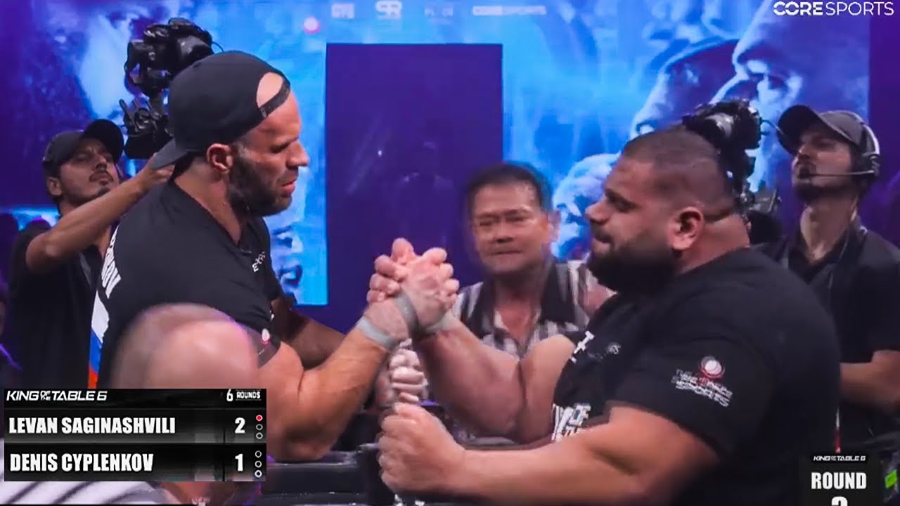 Denis Cyplenkov vs Levan Saginashvili I Armwrestling - YouTube
