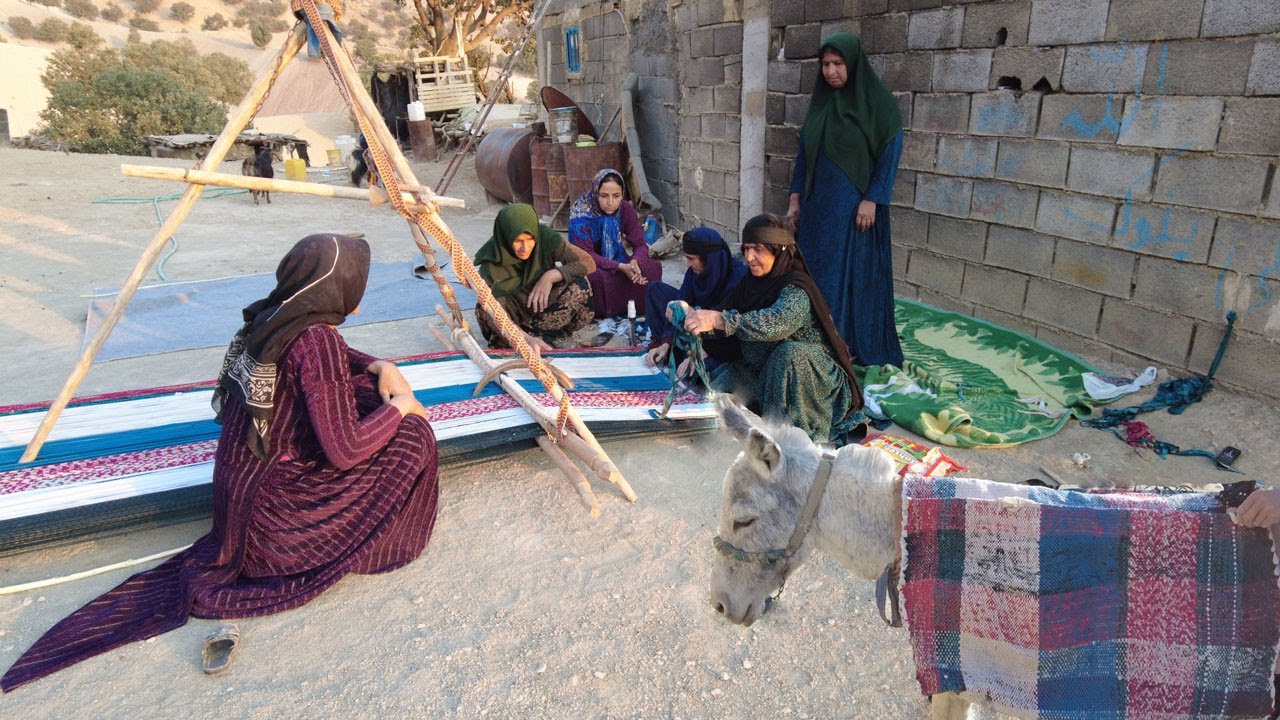 (SHALA) Handmade Carrying Pack for Donkeys_the nomadic lifestyle of ...