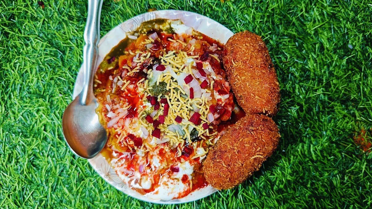 दुकानदार से सीखें सीक्रेट कटलेट चाट बनाना | Chaat Recipe | Street Style ...
