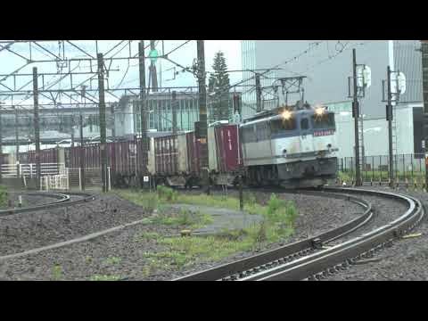 EF65 2063けん引5087レ 東海道線清水駅（2023/6/11撮影） - YouTube