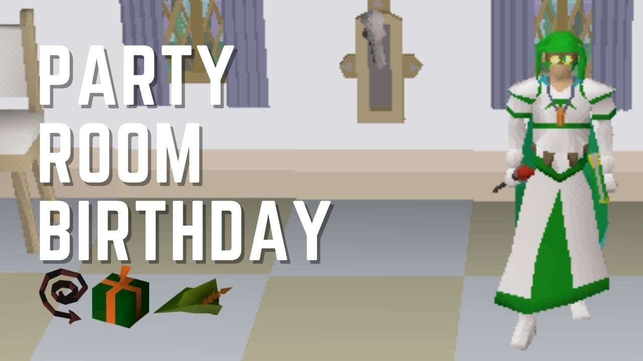 OSRS: 2021 Falador Party Room Birthday Drops [8M / 2021] - YouTube