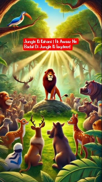Jungle Ki Kahani | Ek Awaaz Ne Badal Di Jungle Ki Taqdeer! #short - YouTube