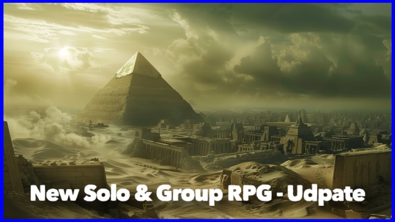 New RPG Development Update & Solo RPG Channel Update - YouTube