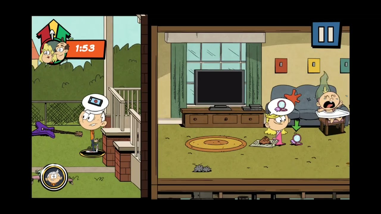 the loud house clean o clock / gameplay / [12 to 17] - YouTube