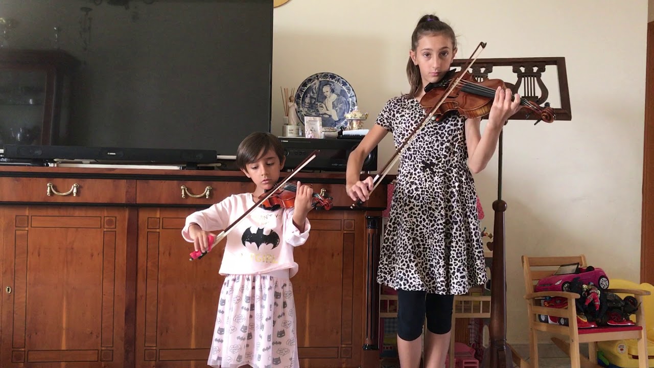 Suzuki Violin, vol 1 - O Come, Little Children - YouTube