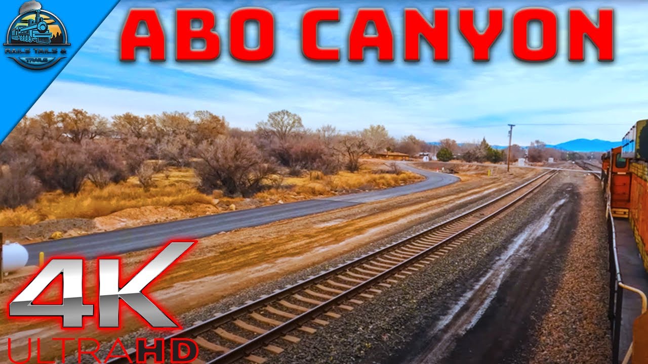 BNSF Freight Train Cab Ride - Abo Canyon - YouTube