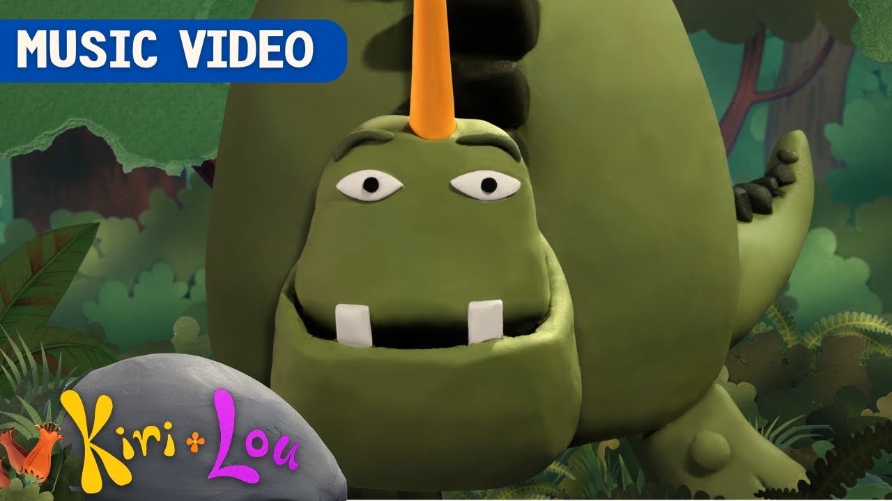 🎶🌿 Farty the Dinosaur (Music Video) - Kiri and Lou 🎶🌿 - YouTube