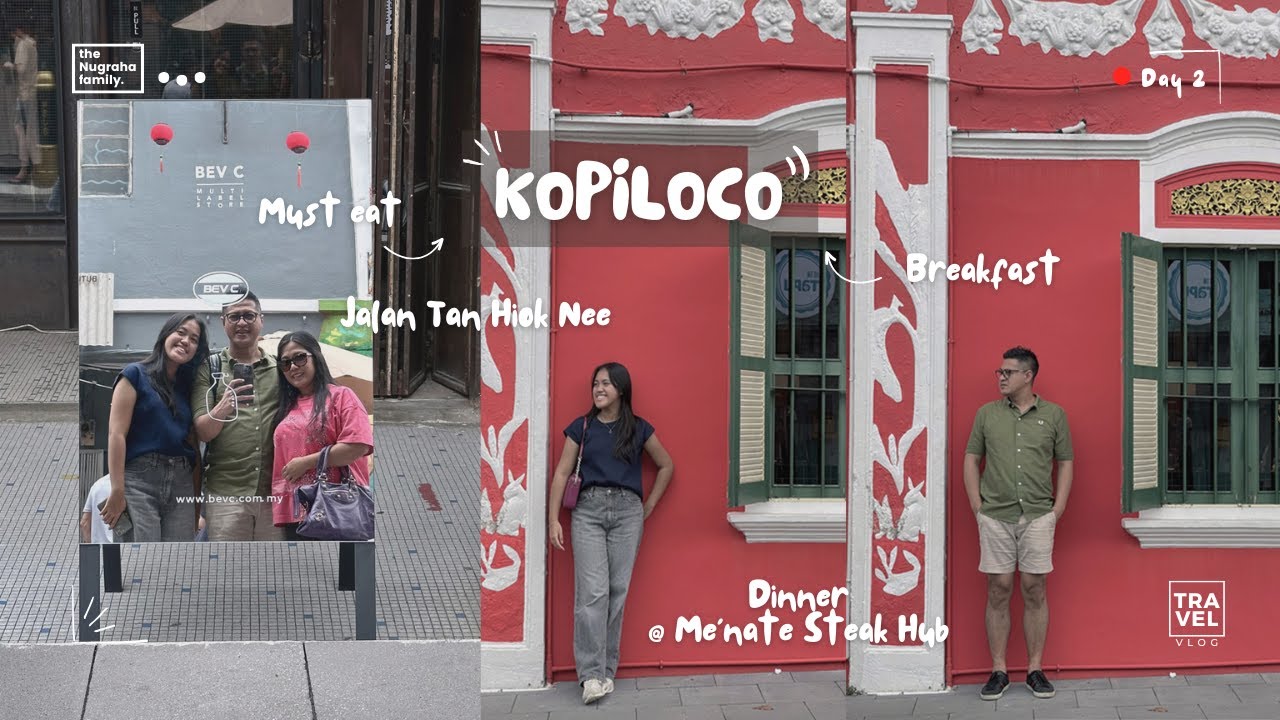JOHOR BAHRU: BREAKFAST KOPILOCO | DINNER @ ME'NATE (IND/ENG) - YouTube