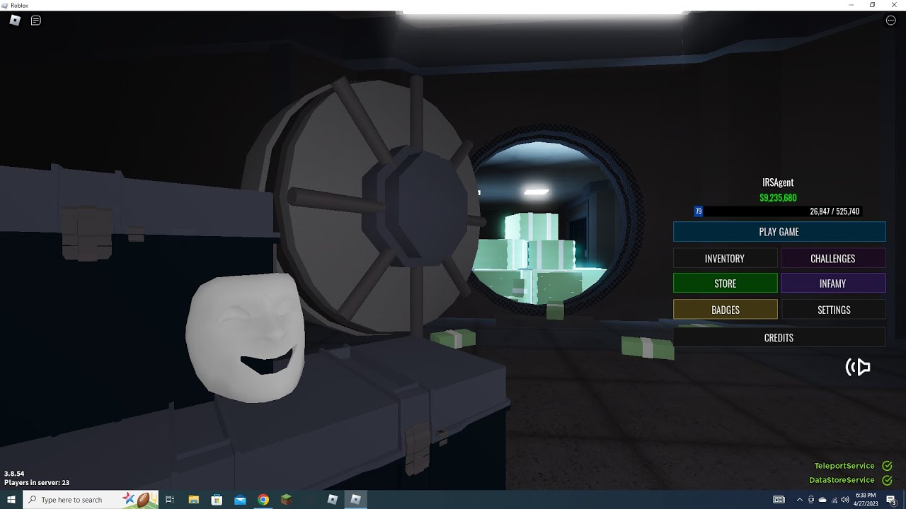 Roblox Notoriety first level guide stealth (voice reveal I guess) - YouTube