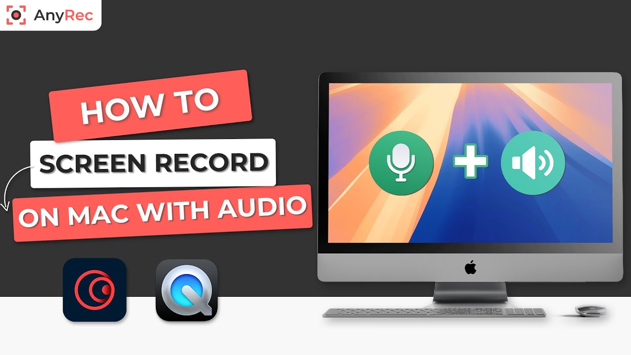 How to Screen Record on Mac with Audio [Internal + Microphone] - YouTube