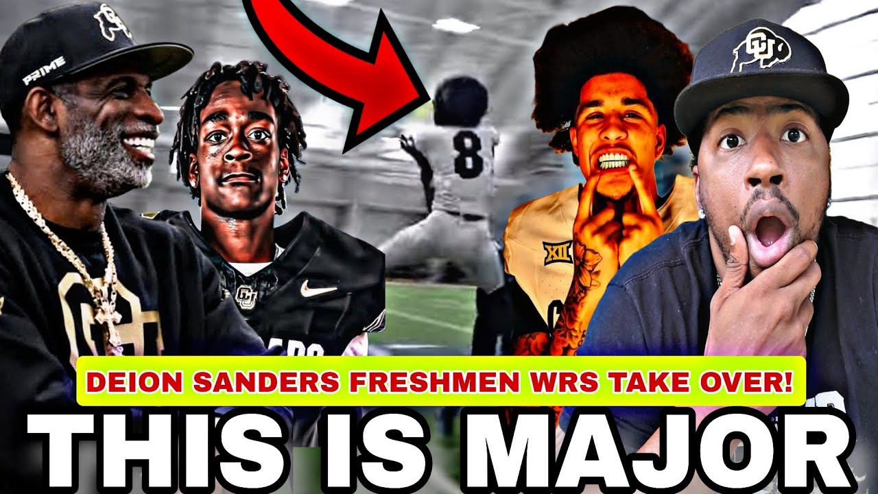 Colorado STANDOUT Freshmen WRs Quentin Gibson & Joseph Williams JUST ...